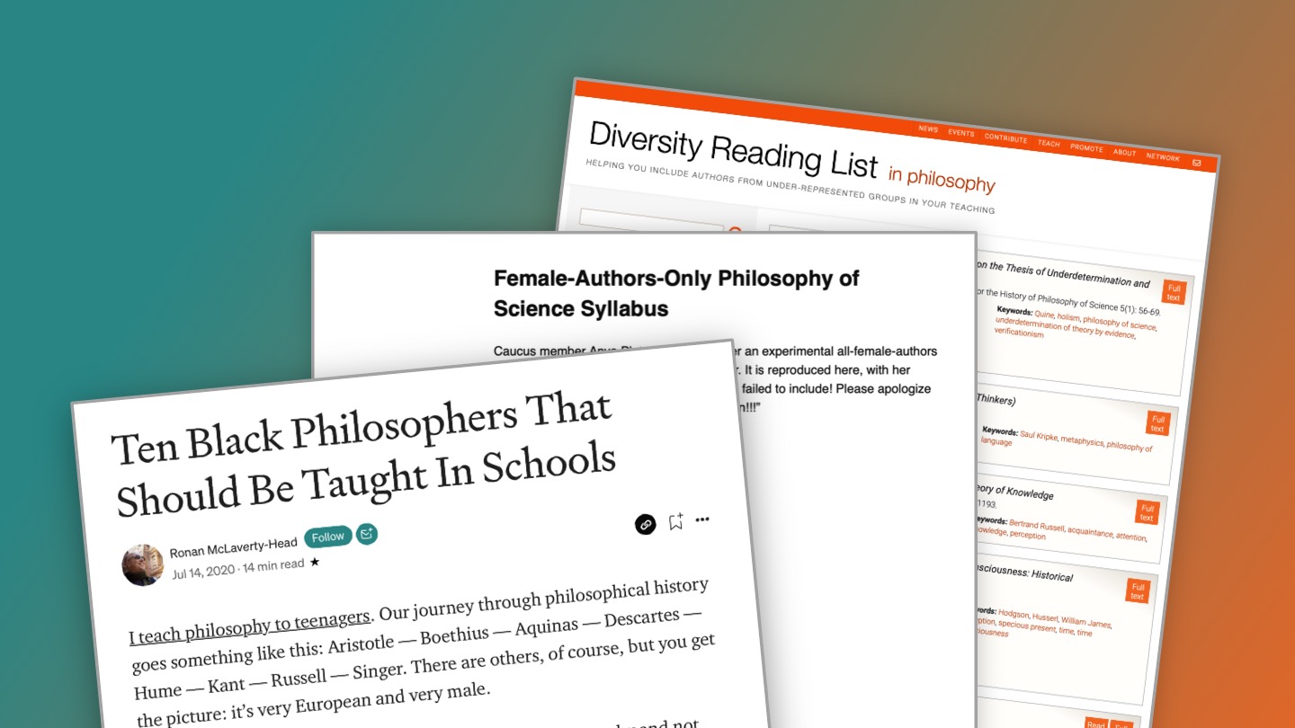 7 Philosophy Reading Lists Of Underrepresented Scholars/Texts – Nick ...